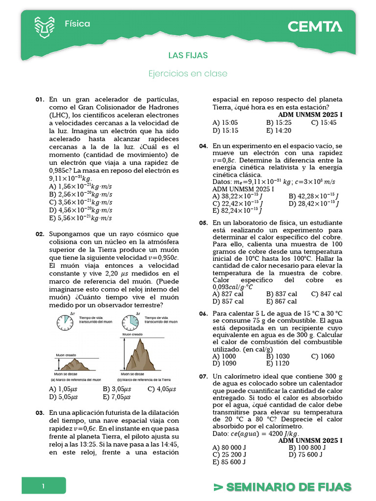 Física Las Fijas | PDF | Electrón | Capacidad