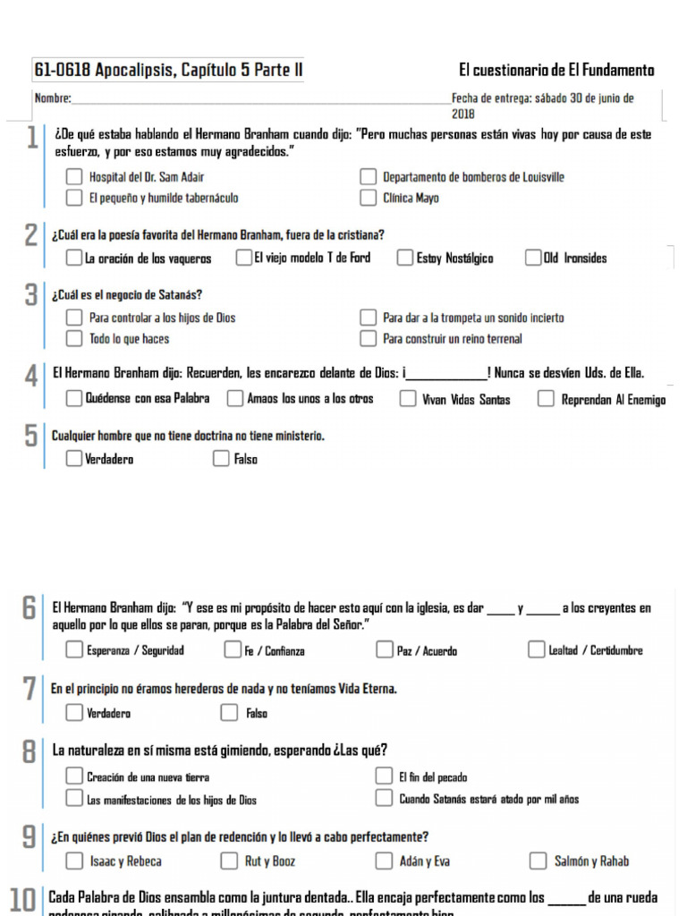 Apocalipsis Capitulo 5 Parte 2 | PDF
