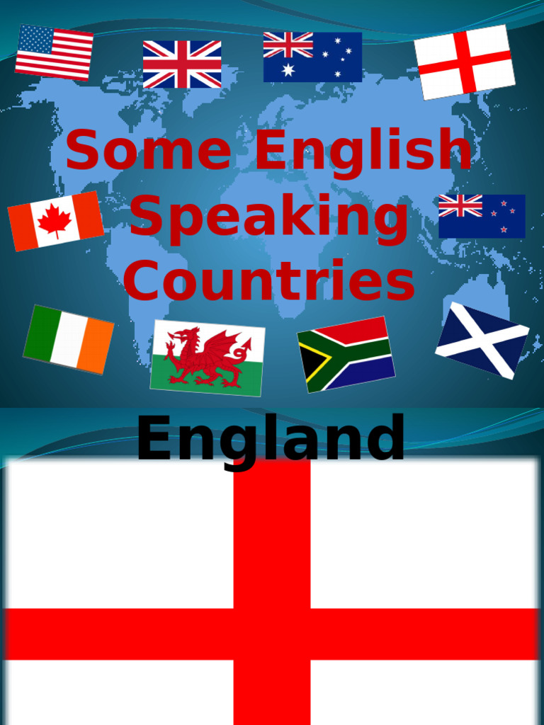 English-Speaking Countries List | PDF