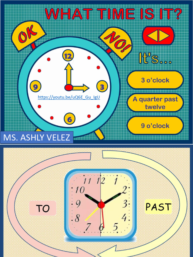 ESL Time-Telling Worksheets | PDF