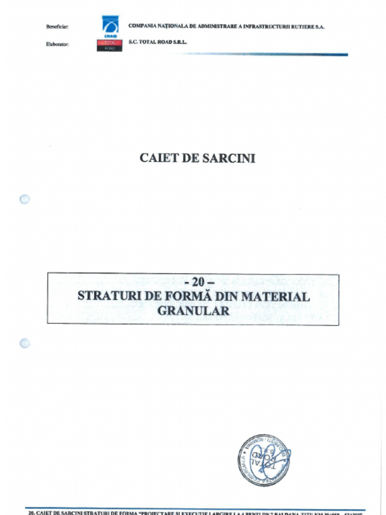 20.straturi de Forma Din Material Granular | PDF