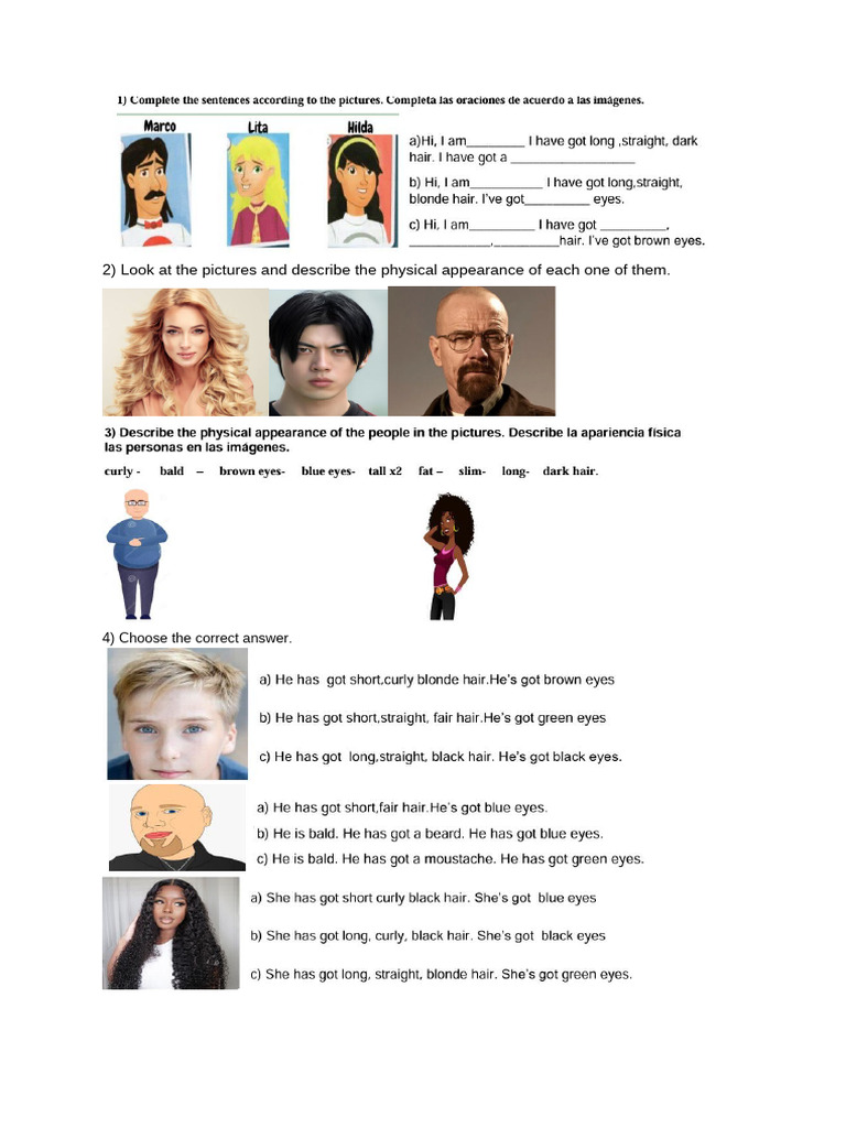 Describe Physical Appearances in Images | PDF