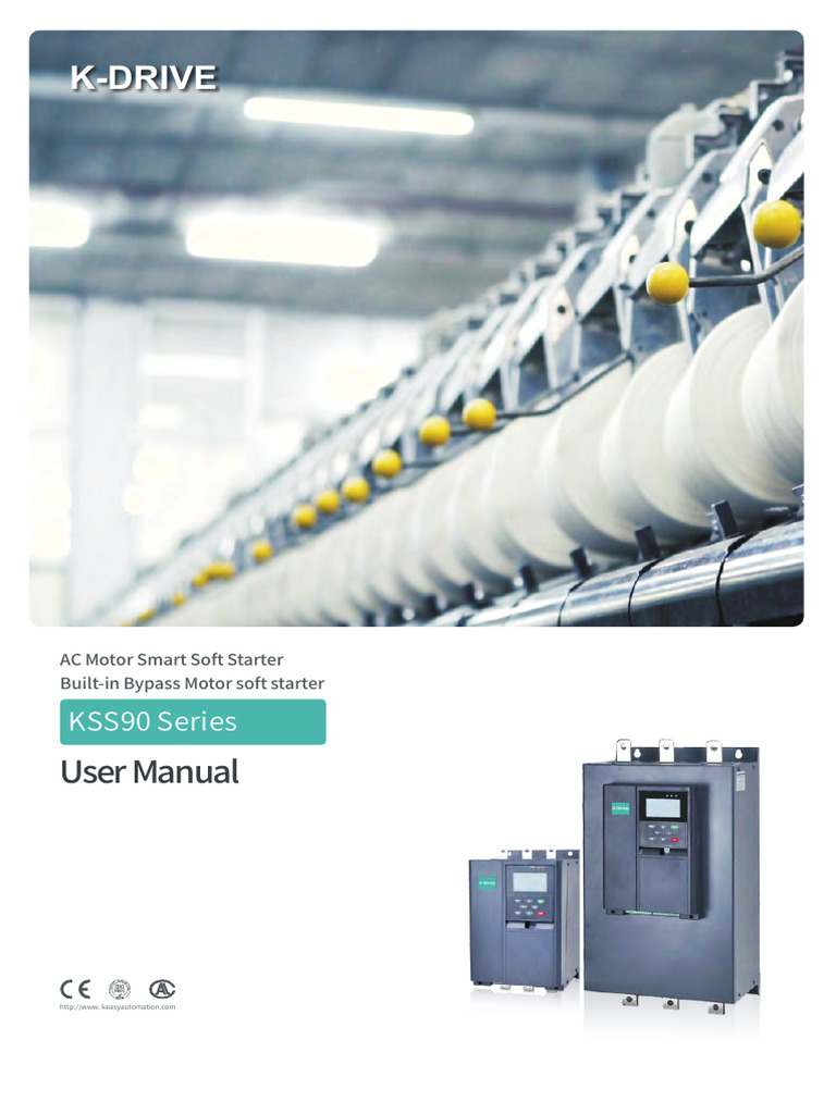 KSS90 AC Motor Soft Starter Manual | PDF | Power Supply | Relay