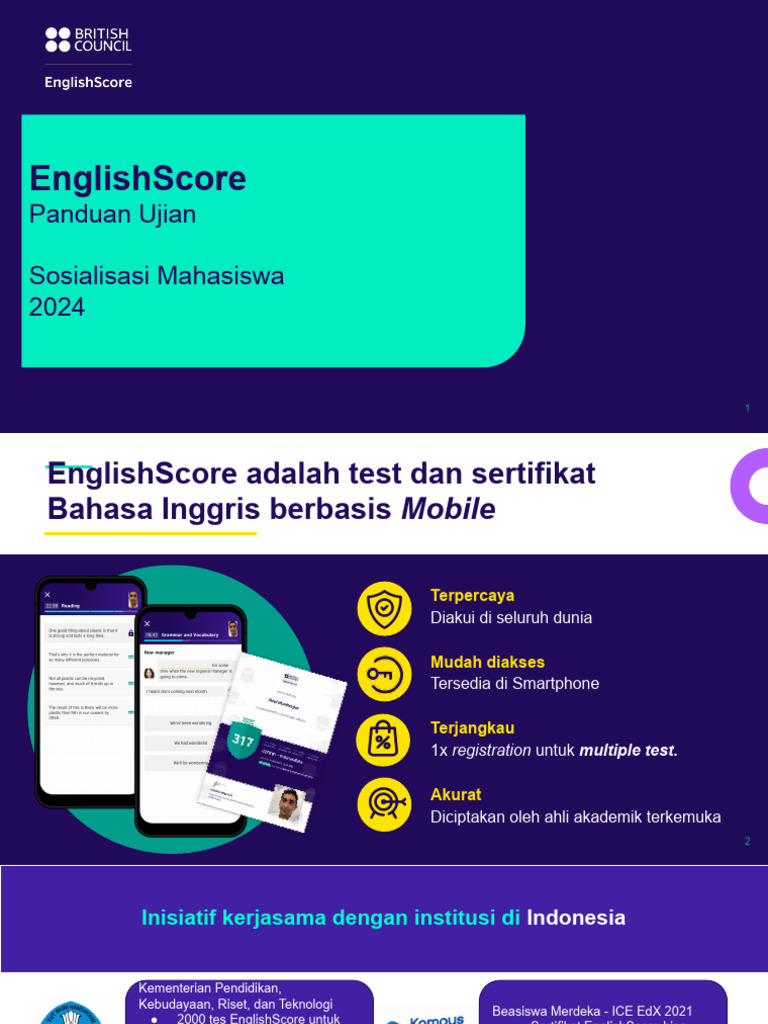EnglishScore How to (2024 Edition) | PDF
