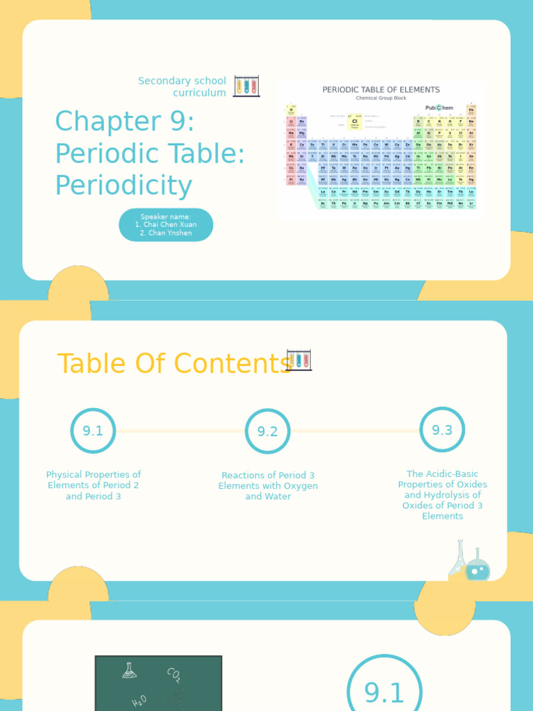 Periodic Table Properties: Periods 2 & 3 | PDF | Ion | Ionic Bonding