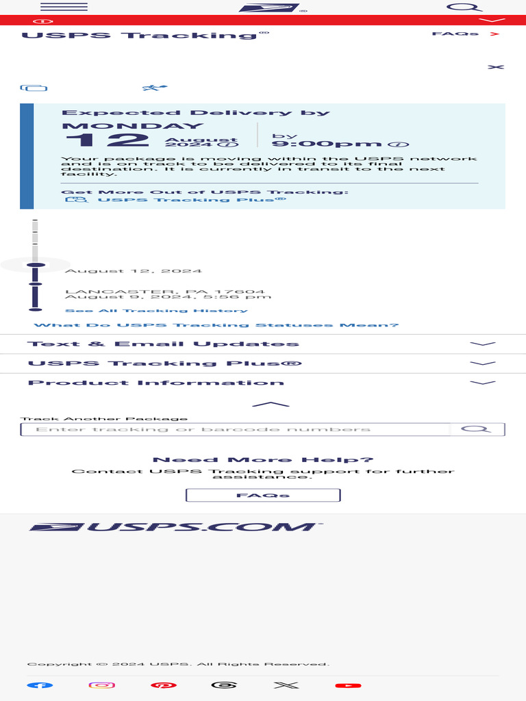 USPS Tracking® Results 5 | PDF | United States Postal Service | Public ...