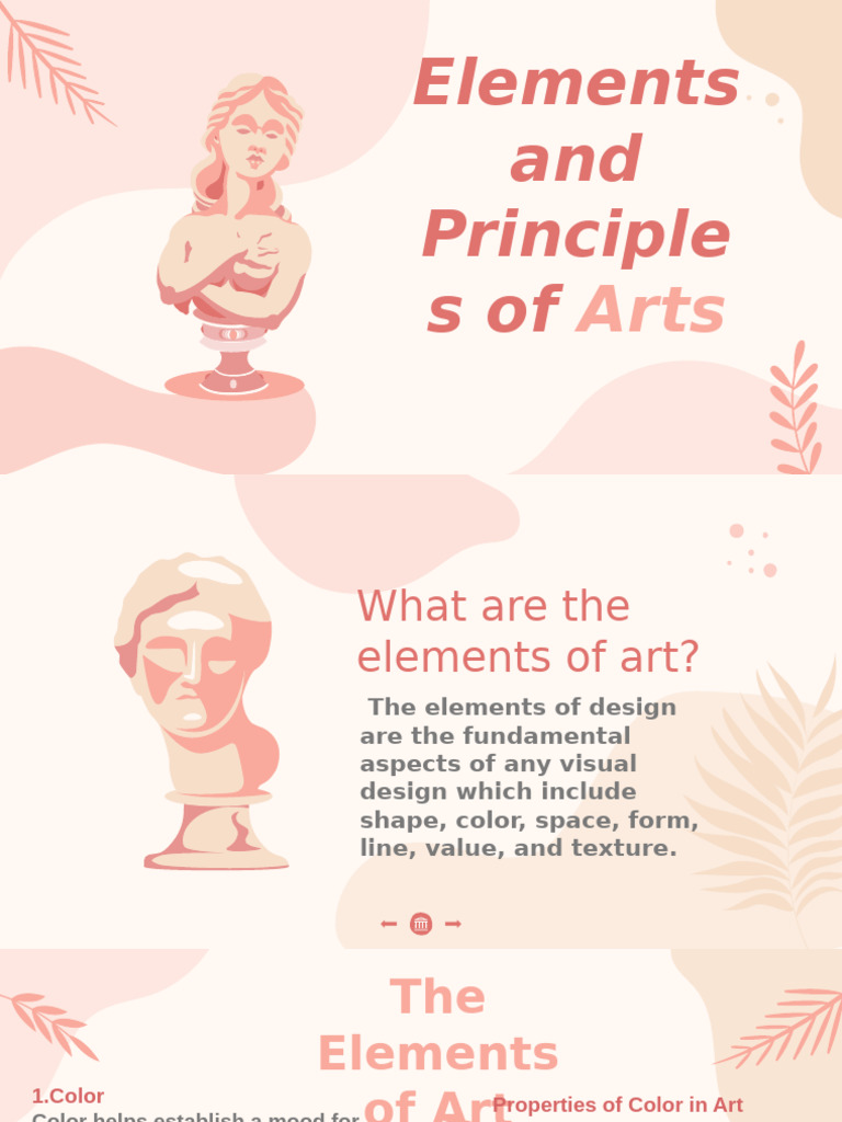 Elements and Principles of Art Explained | PDF | Color | Composition ...