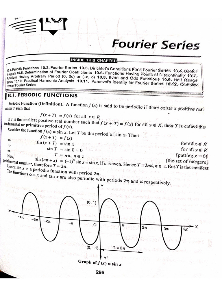 Fourier Series TB | PDF