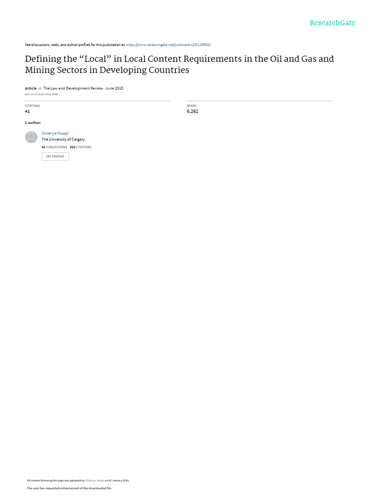 Local Content in Developing Countries | PDF | World Trade Organization ...