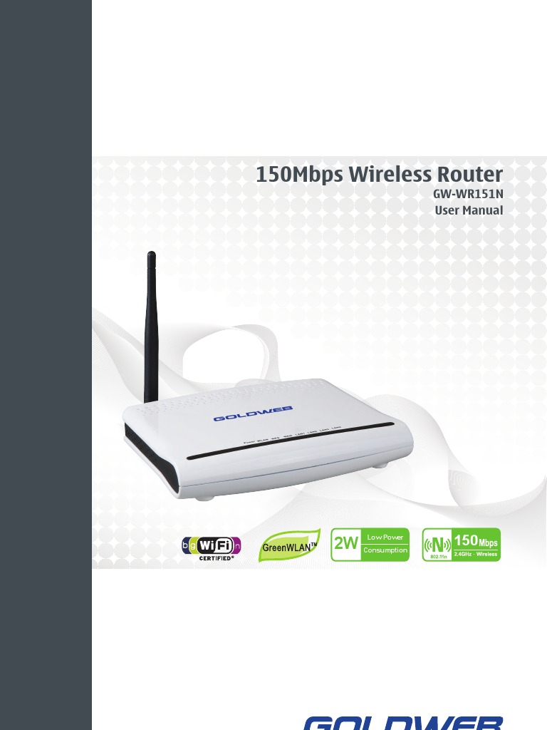 GW-WR151N Wireless Router User Manual - V1.0 | PDF | Ip Address | Port ...