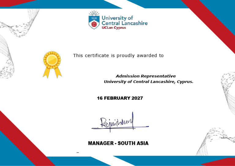 Visadoc Consultng (Private) Limited - Certificate of Representation | PDF