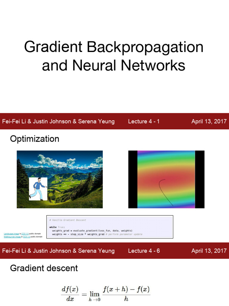 Comp3314 7. Gradient Backpropagation | PDF | Theoretical Computer Science | Mathematics