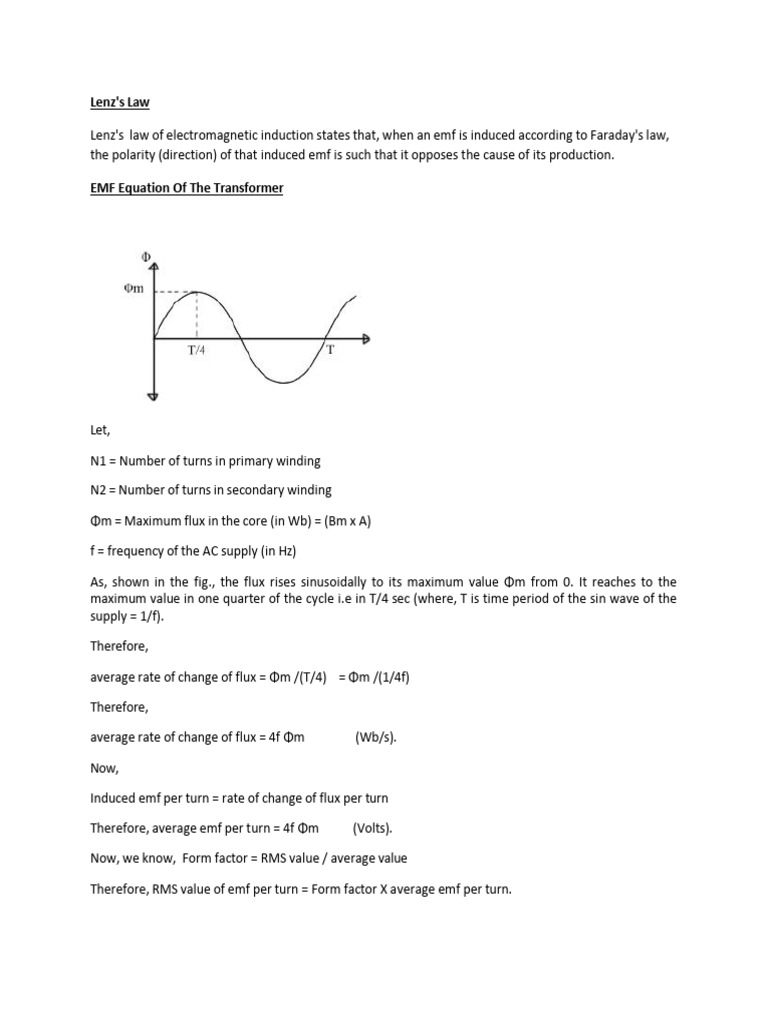 IM Module 1,2 | PDF | Transformer | Electrodynamics