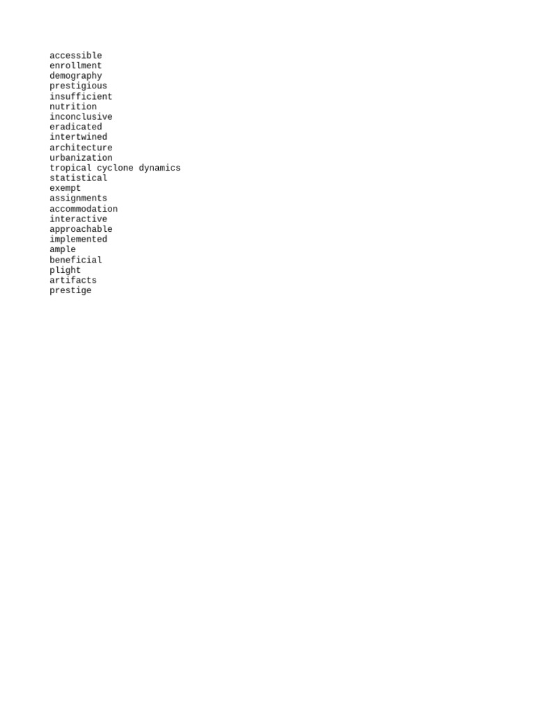Anki Spelling Words | PDF