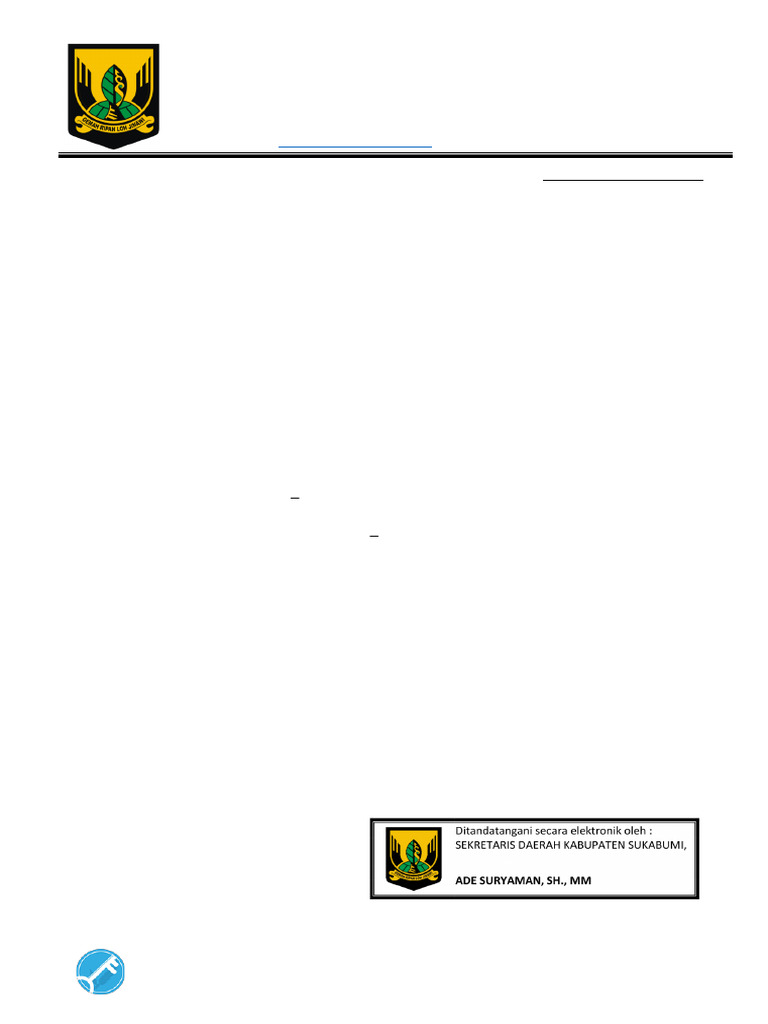 Surat Edaran BEACH CLEAN UP SEKDA-1 - Signed Clear | PDF