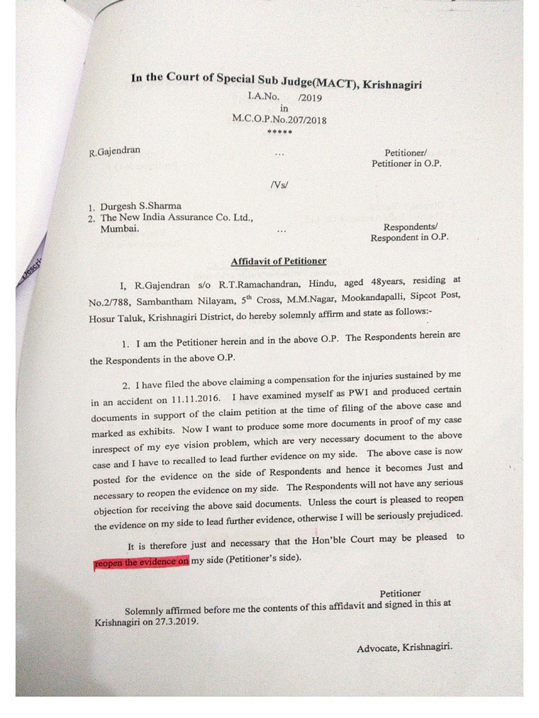 Reopen Petition | PDF