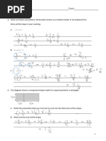 Gradient and Y-Intercept Worksheet 2 | PDF