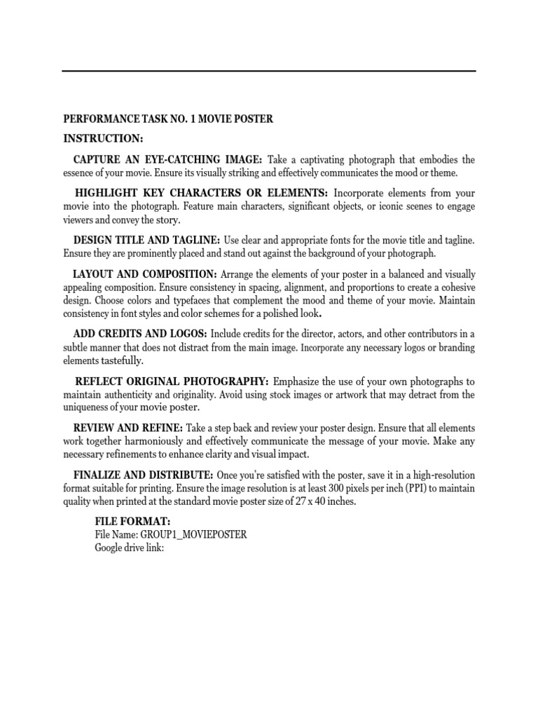 MIL-PERFORMANCE-TASK | PDF | Composition (Visual Arts) | Image Resolution