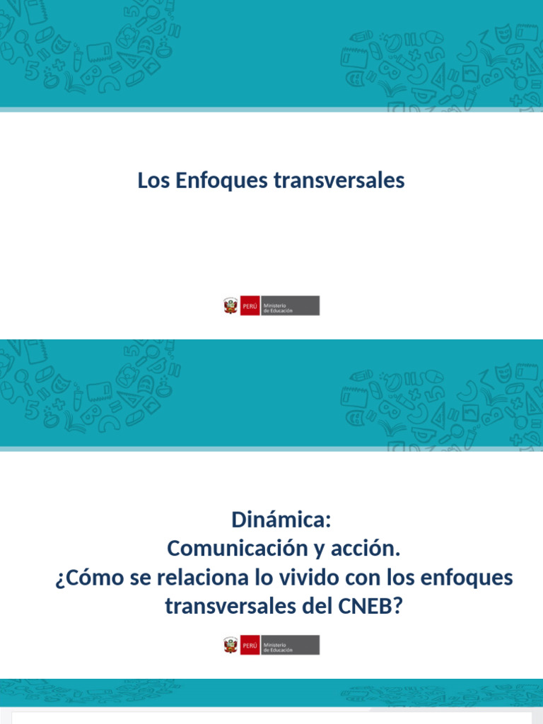 2 Enfoques Transversales | PDF