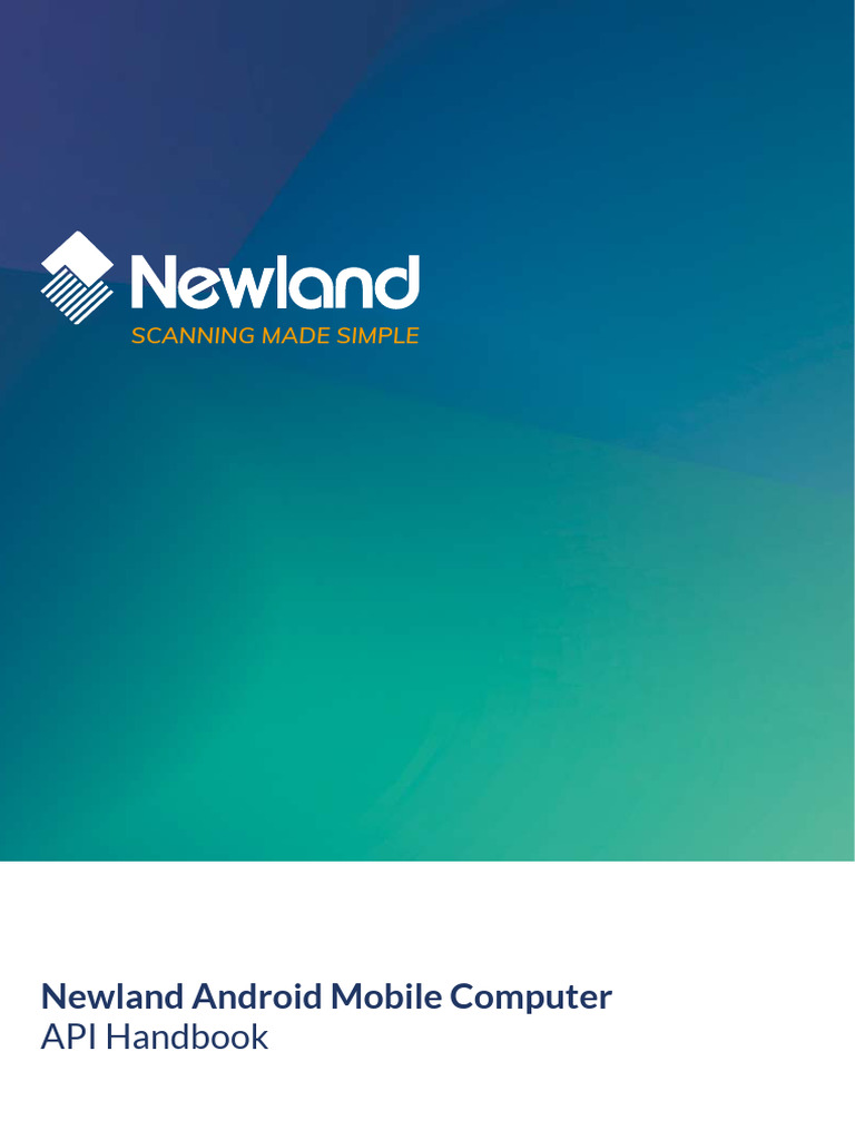 Newland Android PDA API Handbook V1.0.6 | PDF | Barcode | Parameter (Computer Programming)