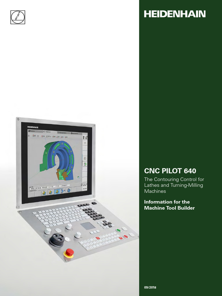 896094-25_CNCPILOT640_OEM_en | PDF | Machining | Numerical Control