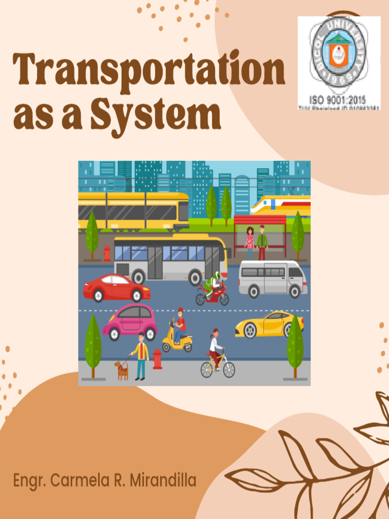 Transportation As A System | PDF | Traffic | Transport