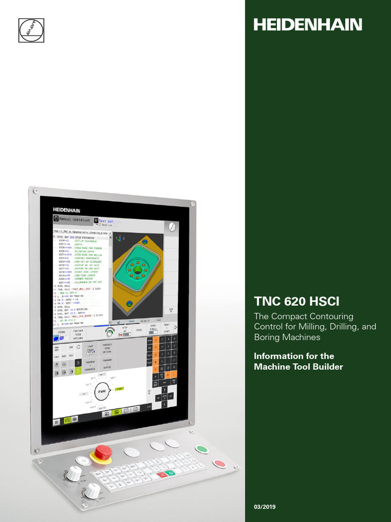 895922-29 TNC620 OEM en 01 | PDF | Programmable Logic Controller | Machining