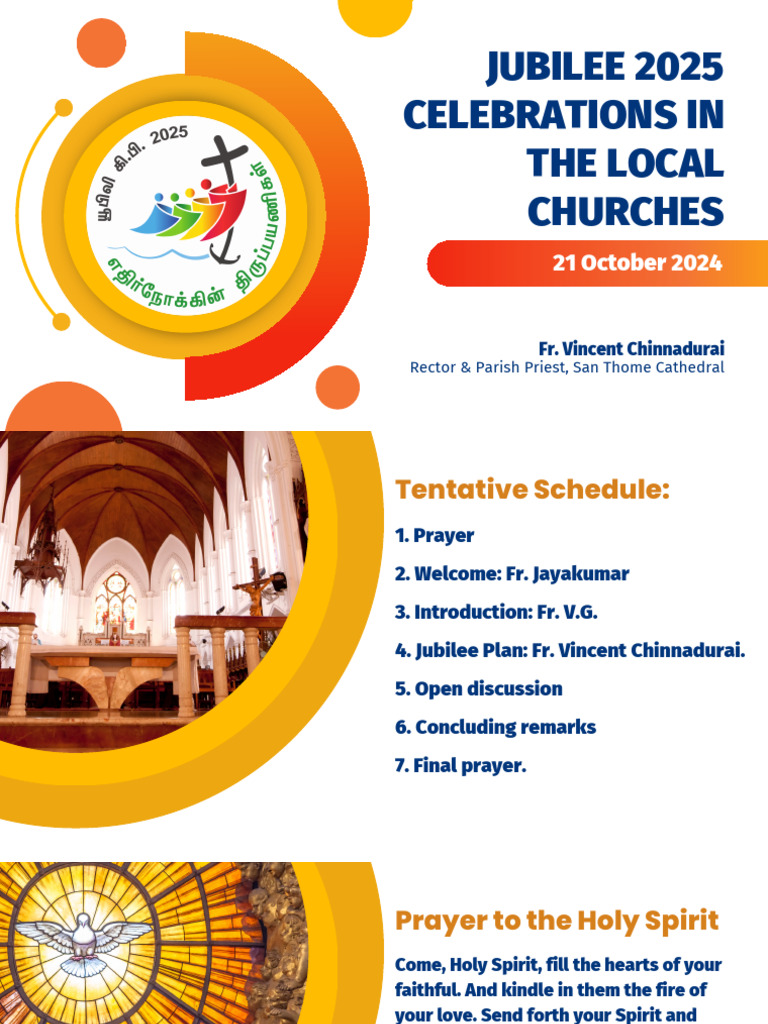 Jubilee 2025 Church Celebrations | PDF | Mass (Liturgy) | Grace In ...