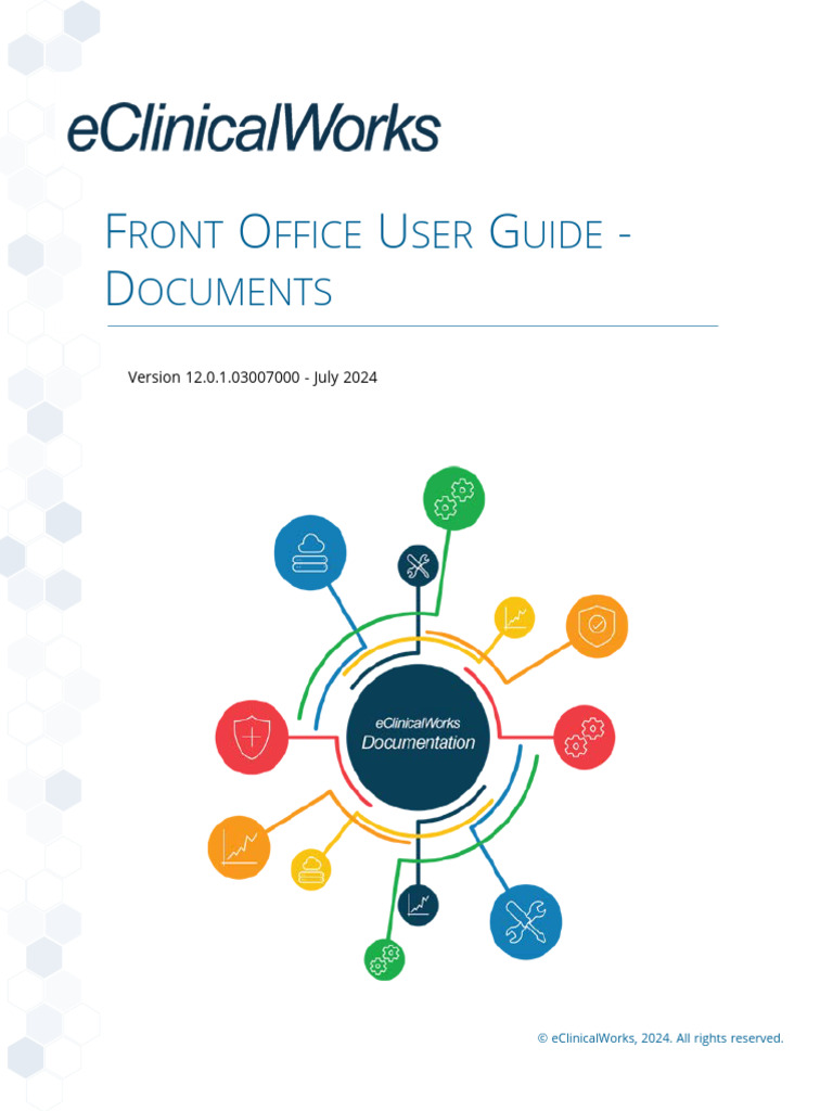 70611245-V12 Front Office User Guide - Documents - July 2024 | PDF | Electronic Health Record ...