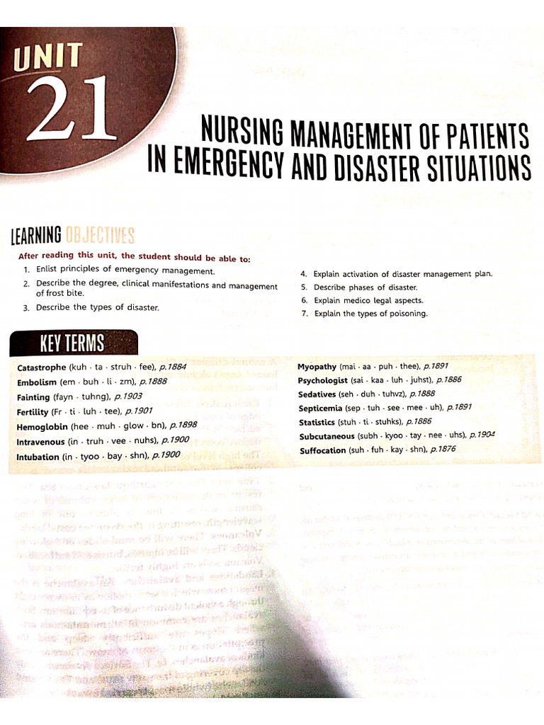 Emergency Nursing Essentials | PDF | Natural Disasters | Tropical Cyclones