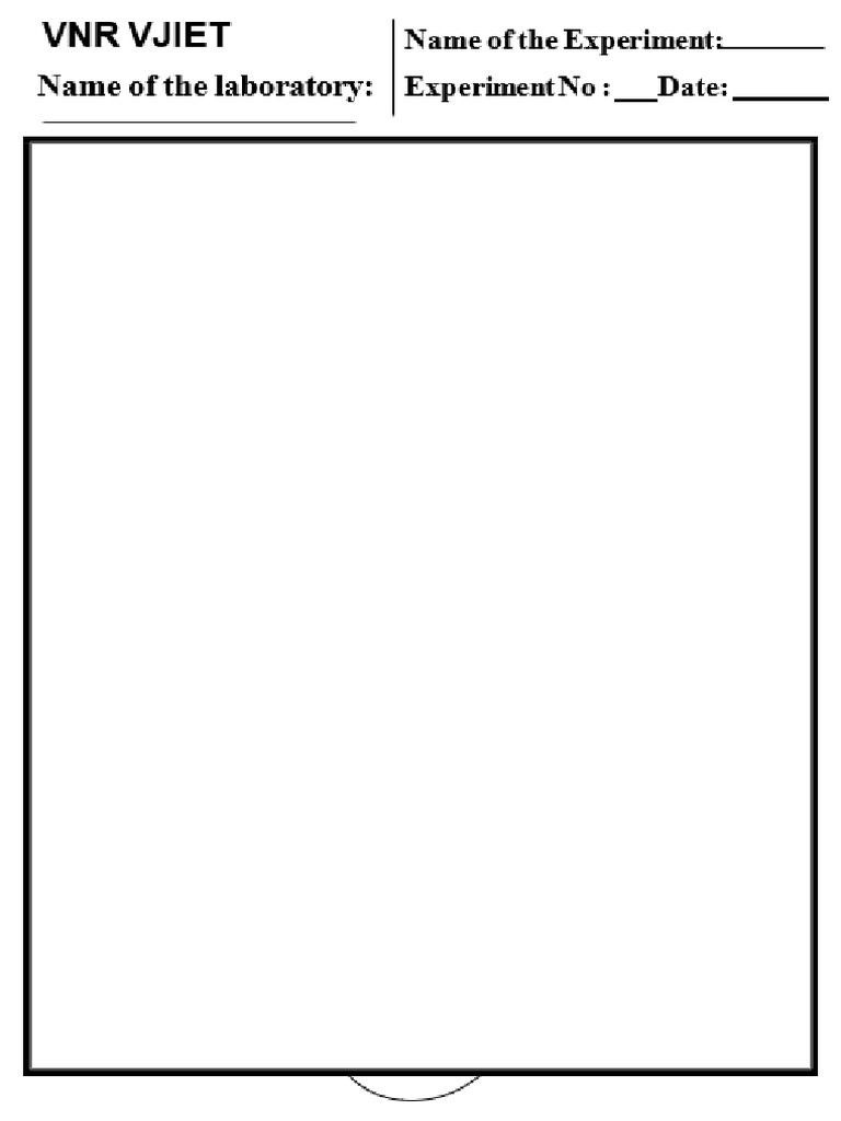 Digital Record Sheet | PDF