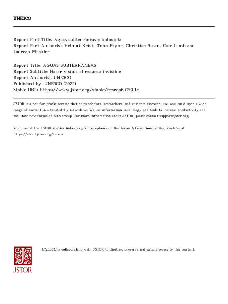 Krist Aguassubterrnease 2022 | PDF | Agua | Agua subterránea