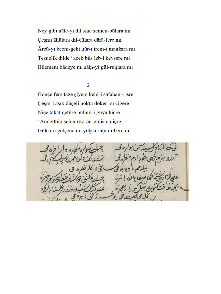 Aruz Hatalı Şiir Takti | PDF