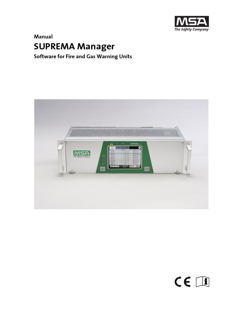 Operating Manual SUPREMA Manager 10154655 00 GB | PDF | Device Driver ...