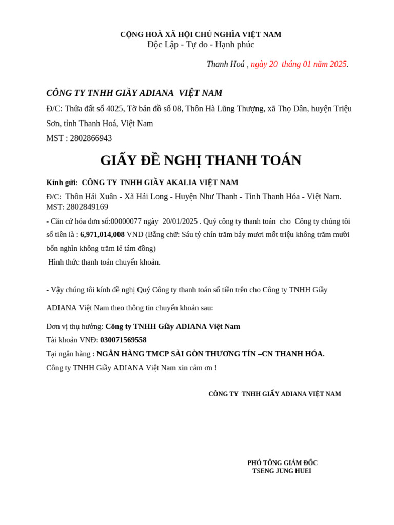 Adiana Tháng 1.2025 | PDF