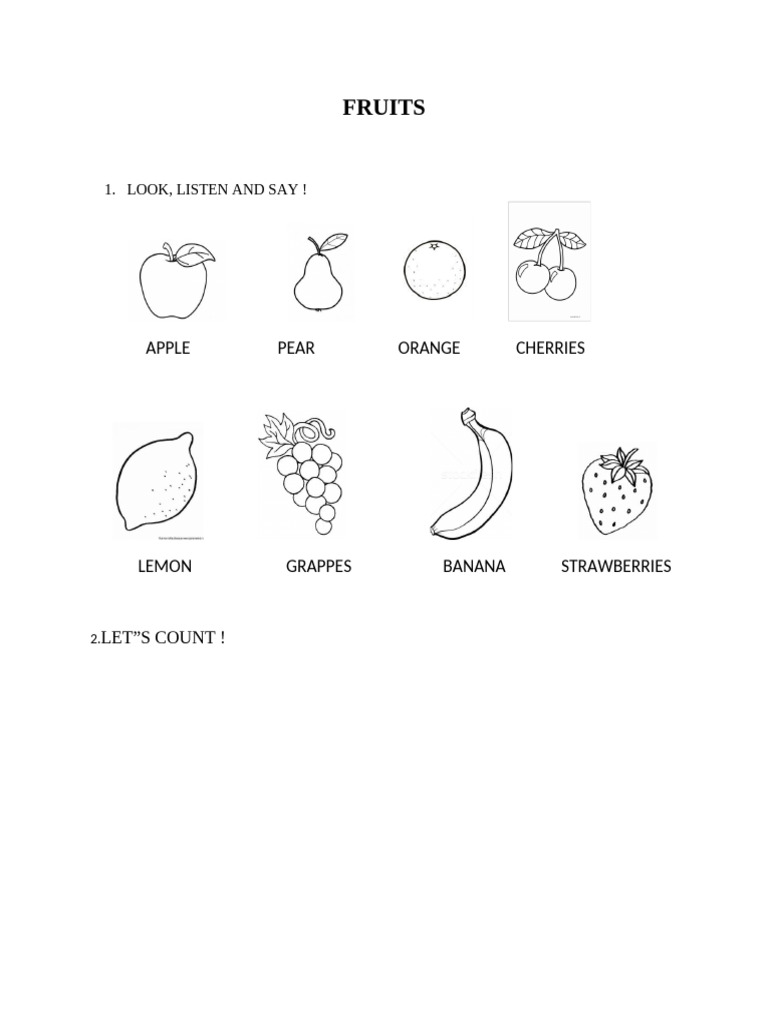 2 Fruits | PDF