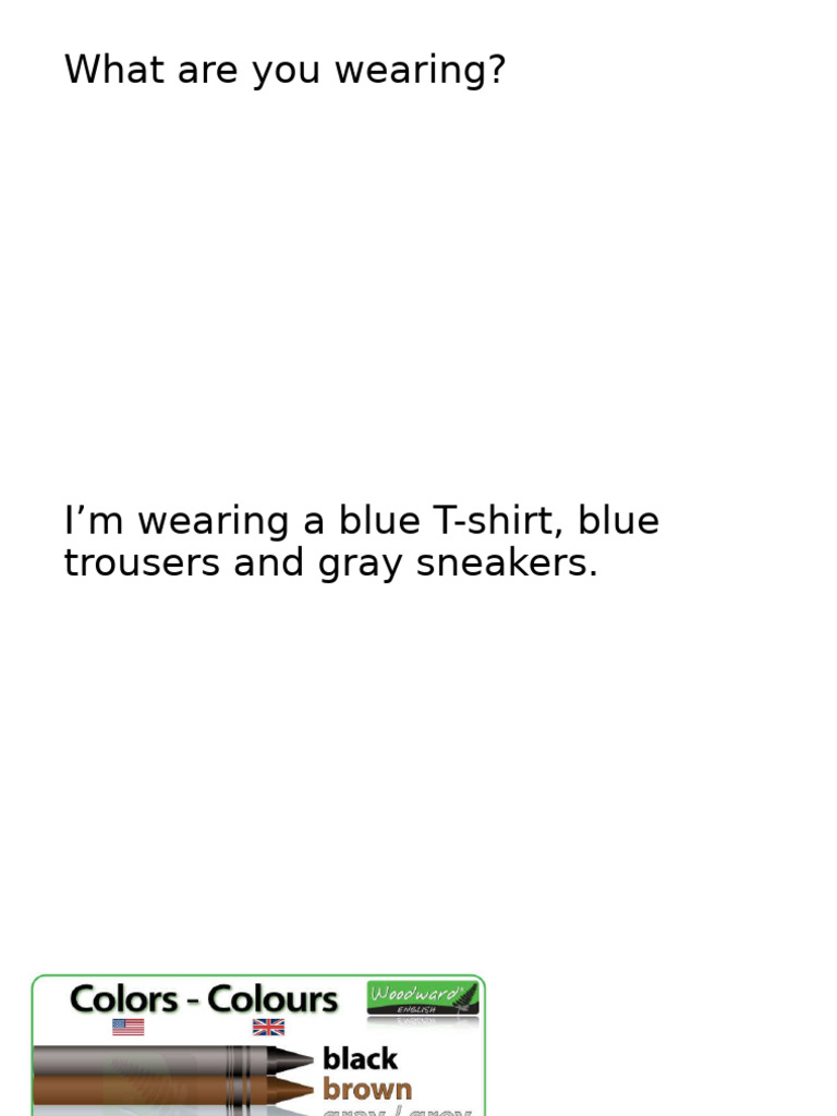 What Are You Wearing | PDF