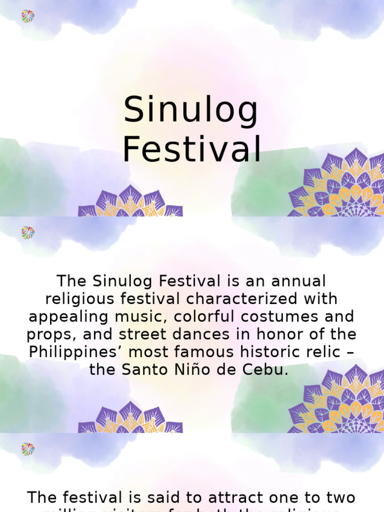 Characteristics of Sinulog Festival | PDF | Cebu | Performing Arts