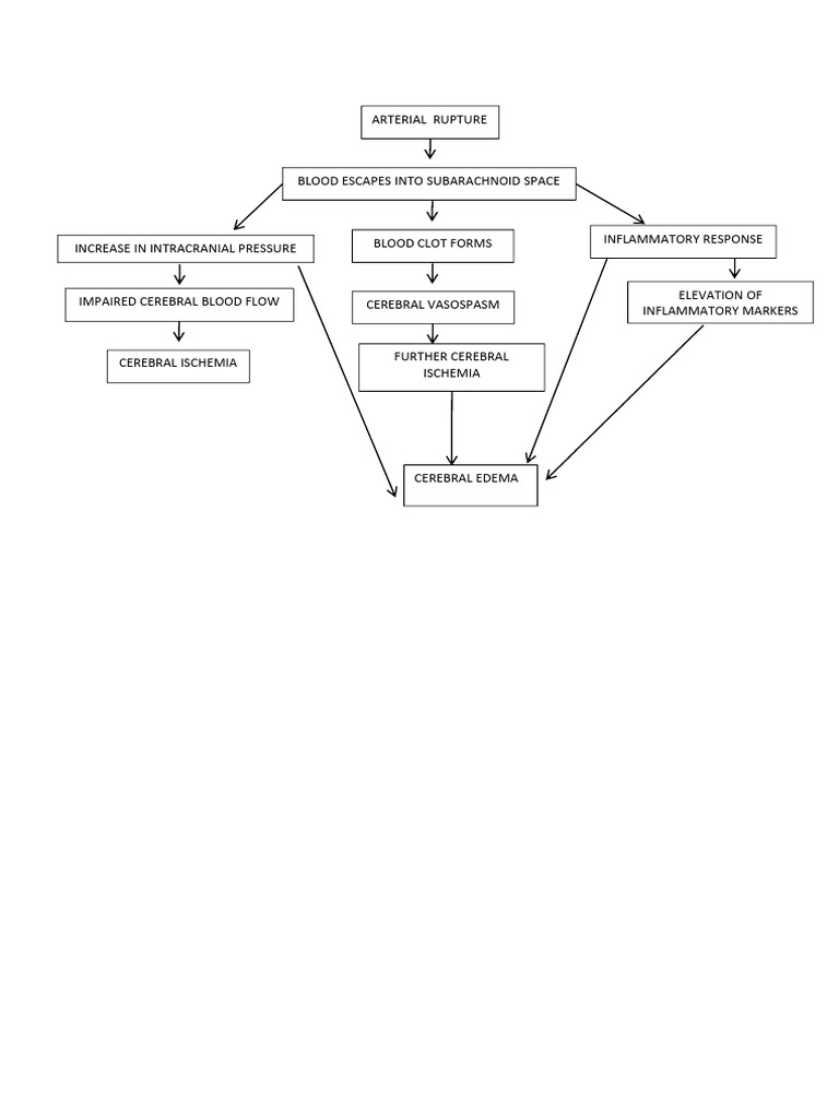 Pathophysiology Cerebral Edema | PDF