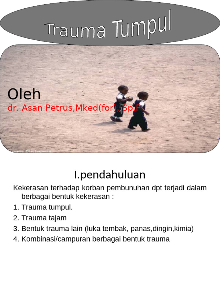 Trauma Tumpul (PP) | PDF