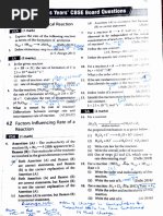 Class 12 Chemistry CBSE PYQ Chapter Wise Topic Wise | PDF | Reaction ...