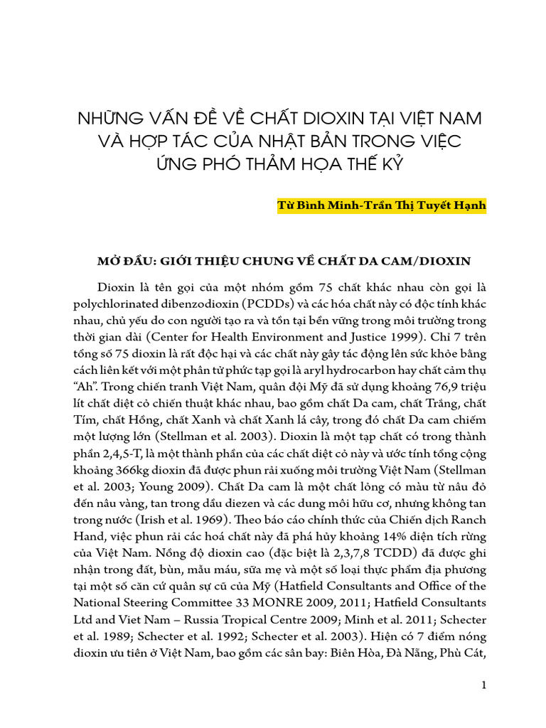 Dioxin | PDF