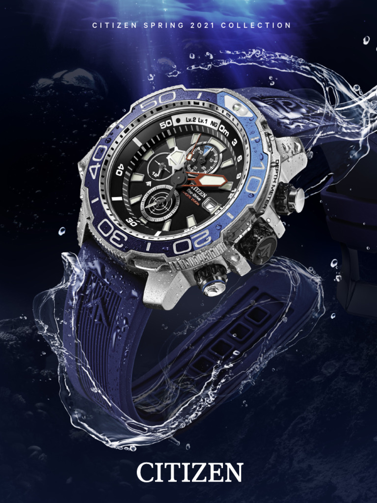 Citizen Watch Spring 2021 Retail Catalog | PDF | Watch | Portable Tools