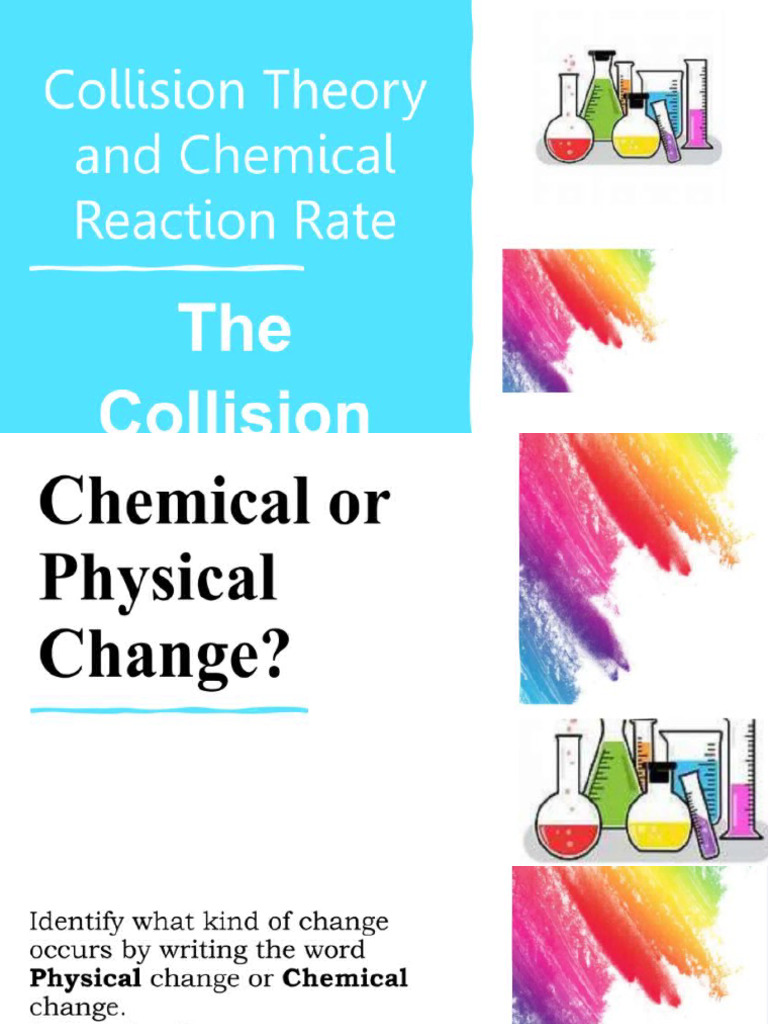 Collision Theory and Chemical Reaction Rate | PDF