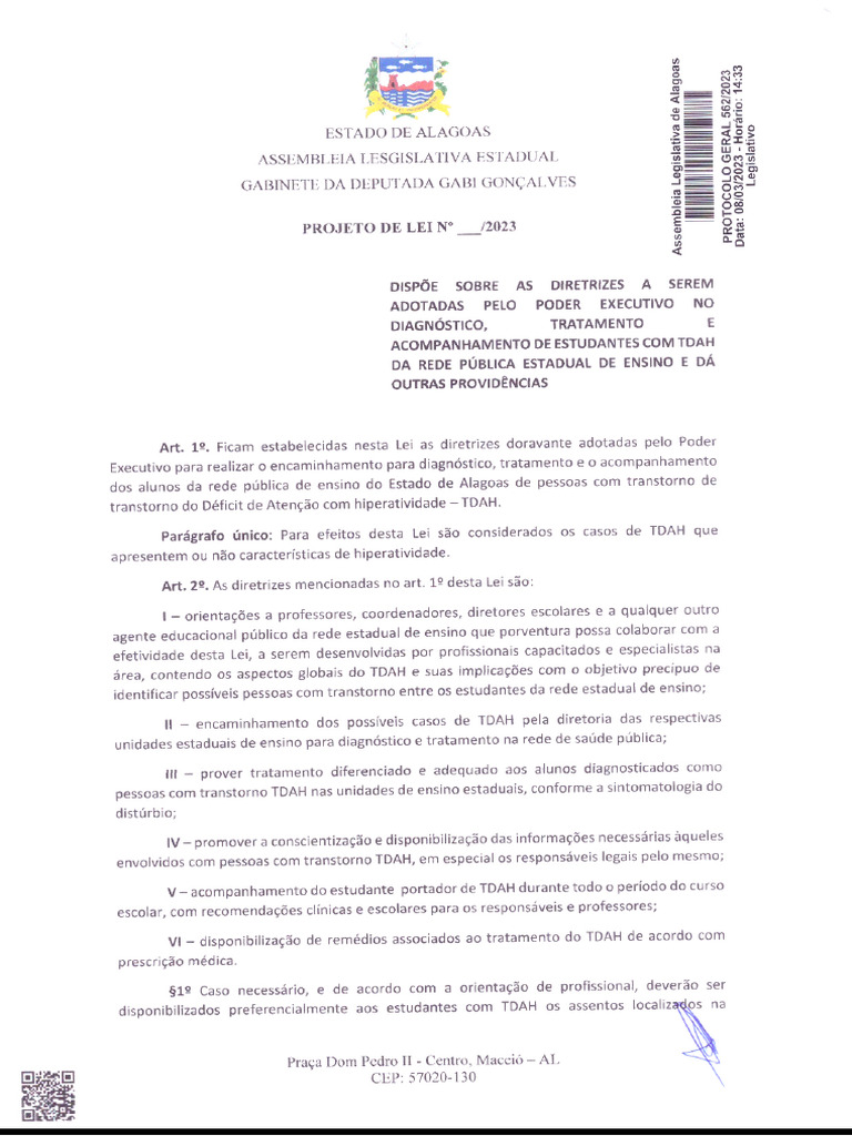 Projeto de Lei | PDF