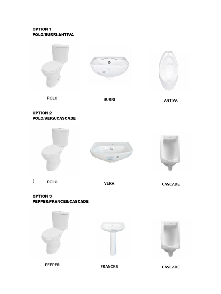 Pozzi Fixtures | PDF