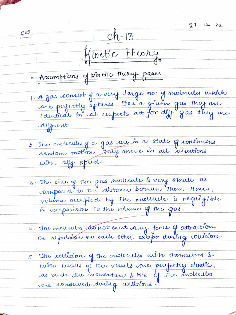 Gas Molecule Collision Dynamics | PDF