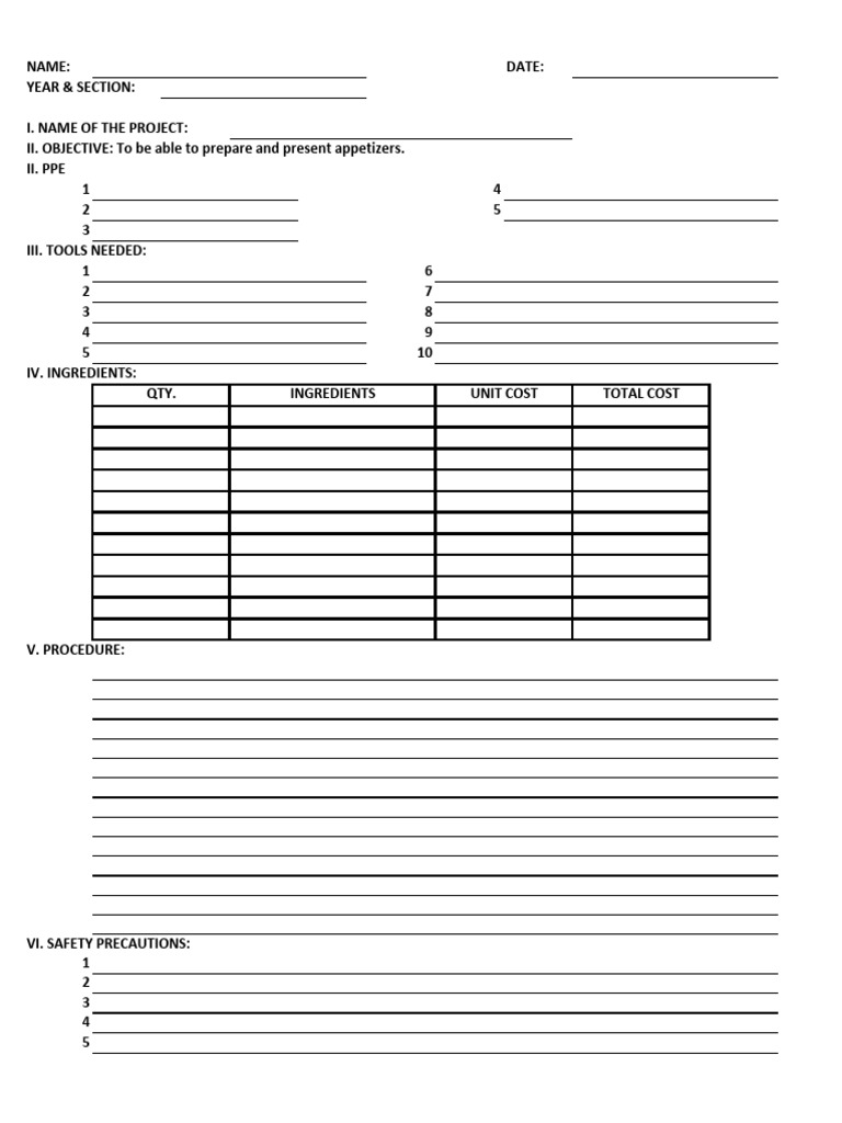 Project Plan 1 1 | PDF