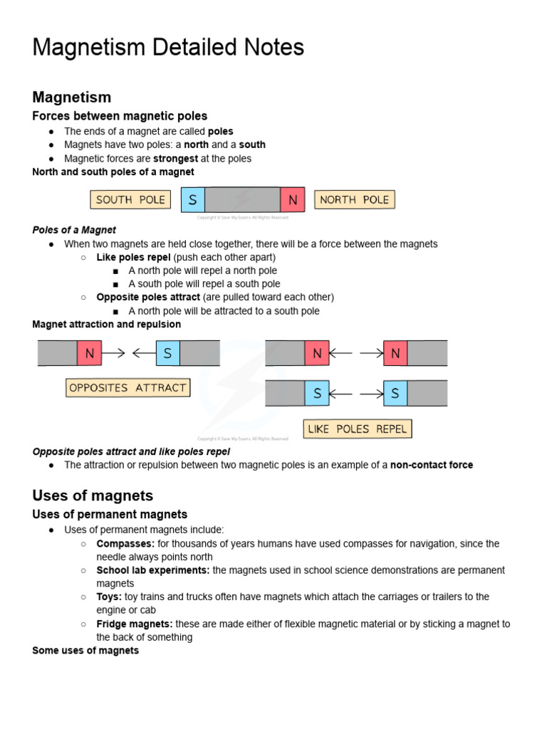 Understanding Magnetism and Its Properties | PDF | Electromagnetic ...