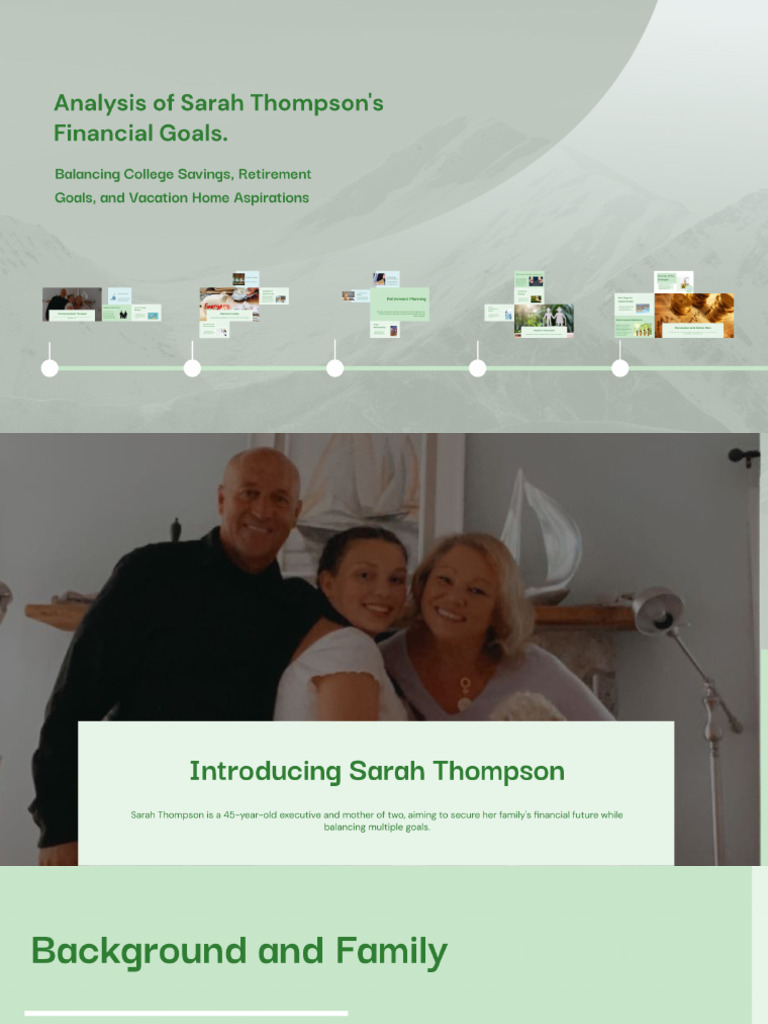 SARAH Thompson | PDF